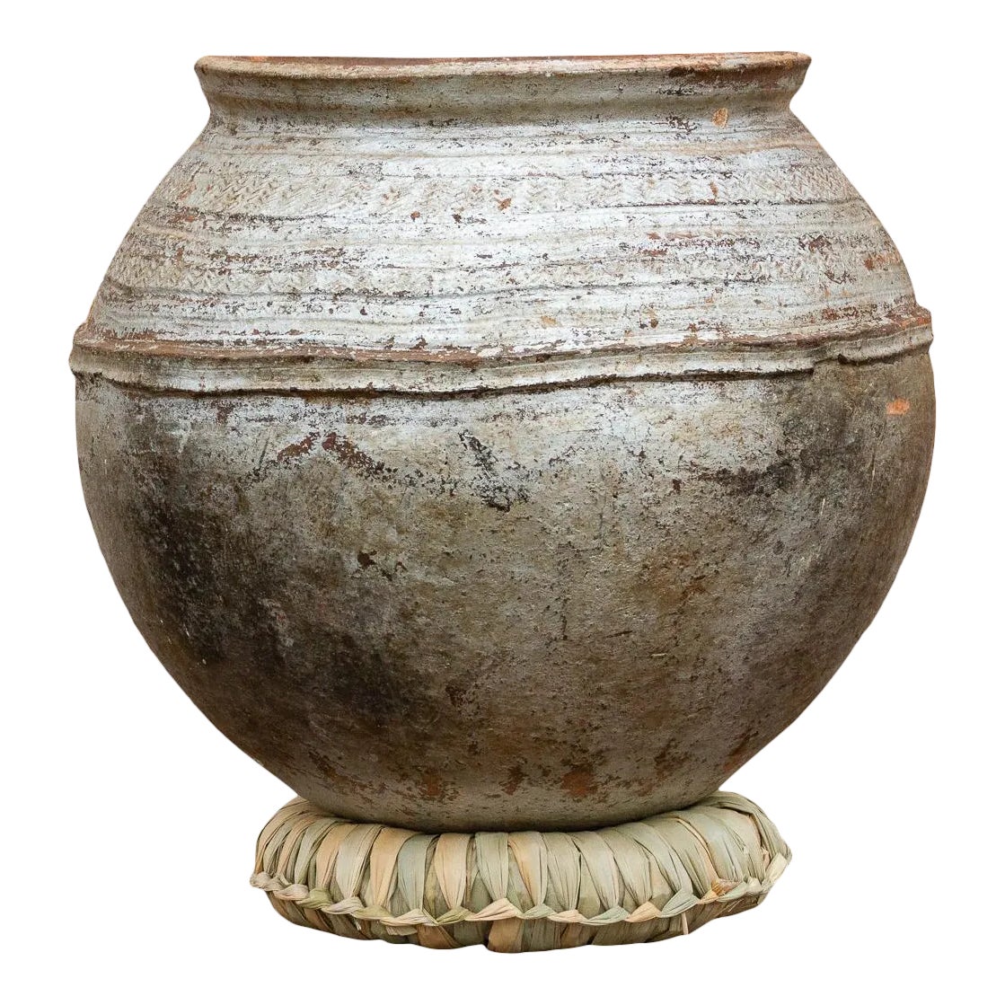 Kenga Silver African Carved Vessel | Chairish