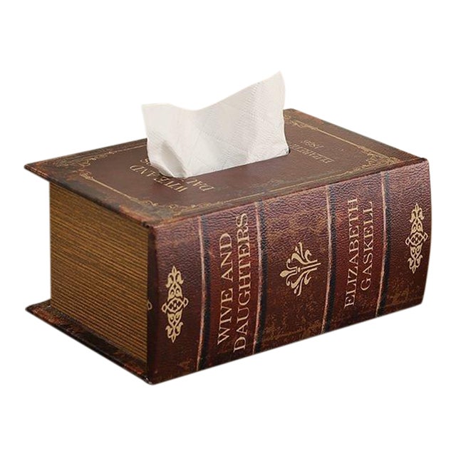 1970s Retro Tissue Box | Chairish