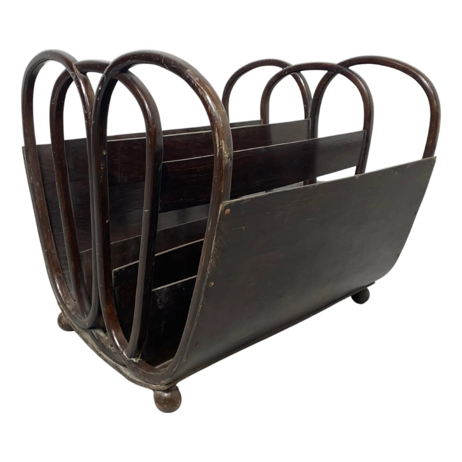 No. 1069 Magazine Holder attributed to Koloman Moser for J&J Kohn ...