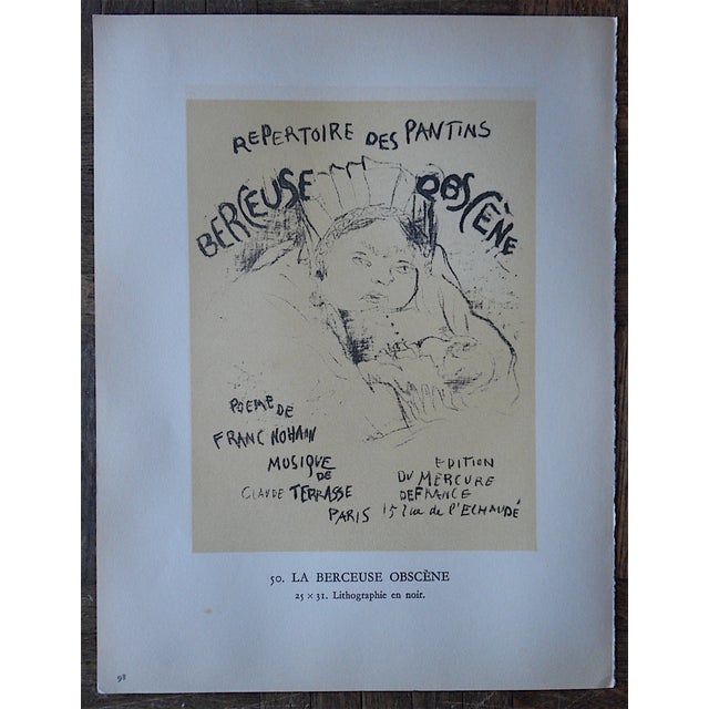 Pierre Bonnard Vintage Lithograph | Chairish