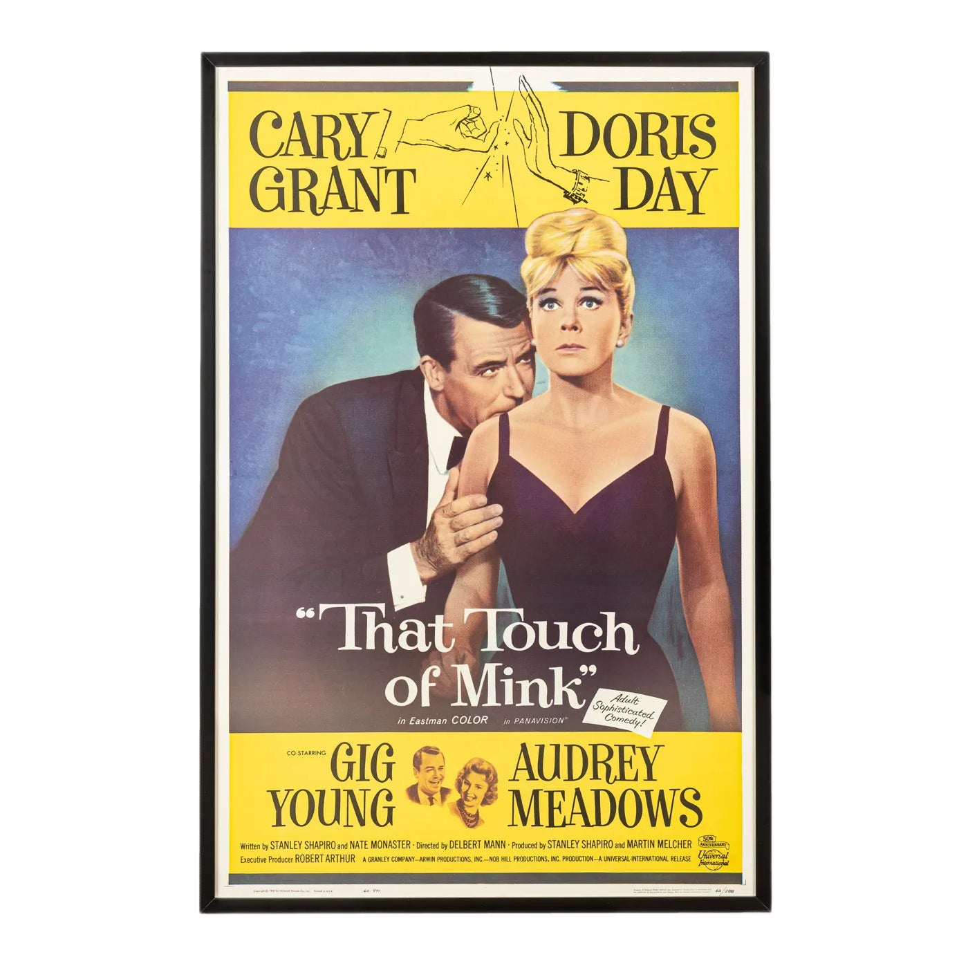 Advertising Poster, That Touch of Mink, 1960s | Chairish