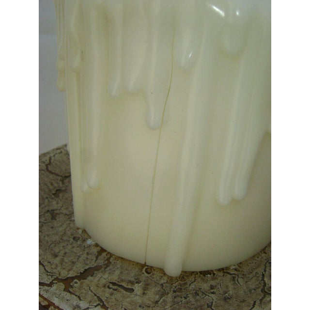 2010s Italian Spanish Dana Creath Pricket Candlestick Lamps - A Pair ...