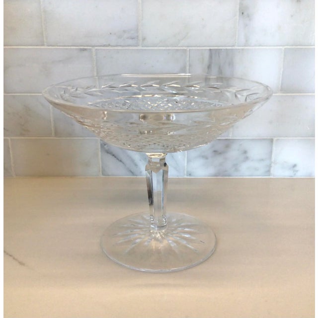 Vintage Waterford Crystal Compote Dish Made in Ireland | Chairish