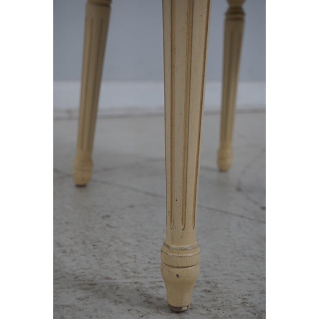 Set of 10 French Louis XVI Medallion Back Dining Room Chairs | Chairish