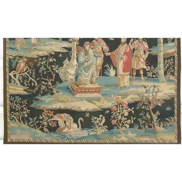 Vintage Tapestry Depicting Royalty | Chairish