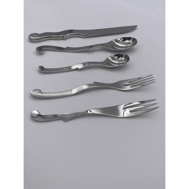 1960s Sasaki Wallis Pattern Flatware Set- 5 Pieces | Chairish