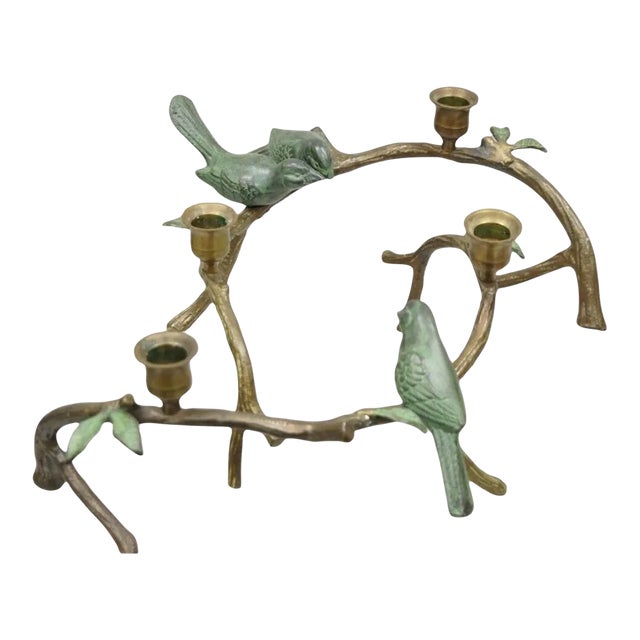 tree branch candlesticks