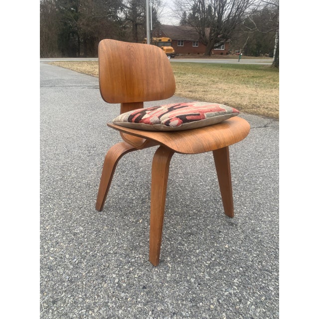 Early 2nd Generation Eames Dcw Herman Miller Calico Ash Chair | Chairish