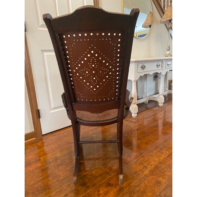 Hand Crafted 1880s Rocking Chair | Chairish