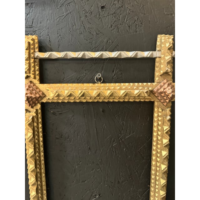 1920’s Tramp Art Picture Frame | Chairish