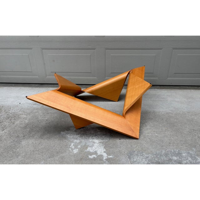 Mathematique Abstract Wood Coffee Table Reflex Angelo Italian Italy ...