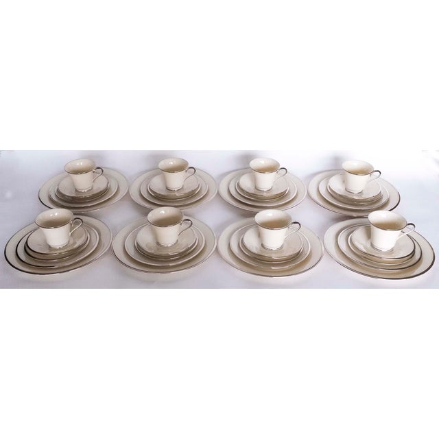 Lenox China Solitaire Pattern Service Set - 40 Pieces | Chairish