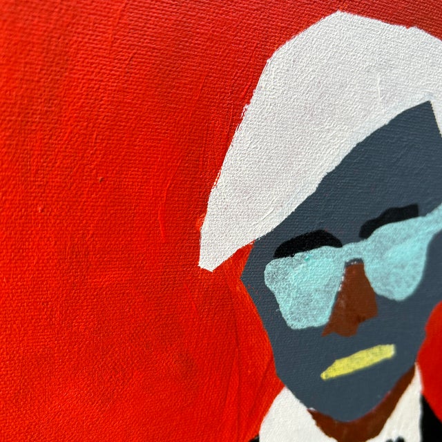 "Andy Warhol" Original Naive Outsider Neo Expressionist Street Art ...