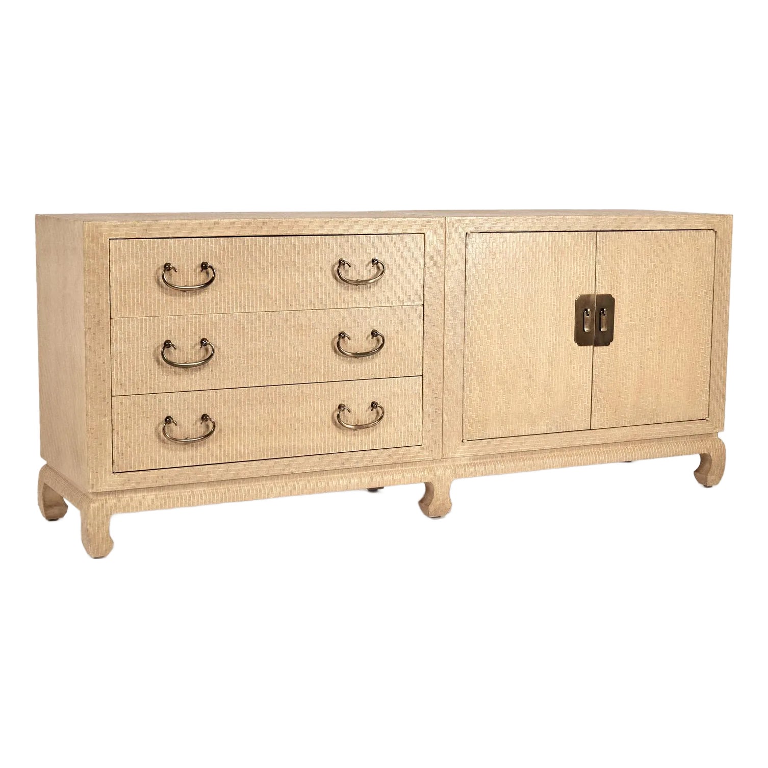 Baker Vintage Asian Style Chest Cabinet | Chairish