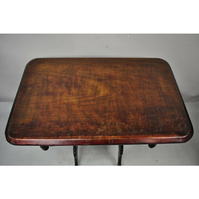 Antique Eastlake Victorian Aesthetic Movement Carved Walnut 6 Leg ...
