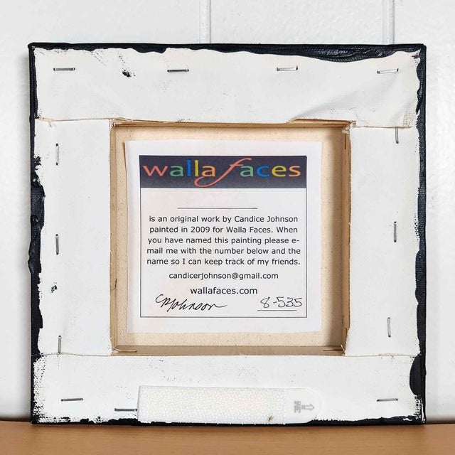 Original Painting Walla Faces Wine Artist Signed Candice Johnson Tete ...