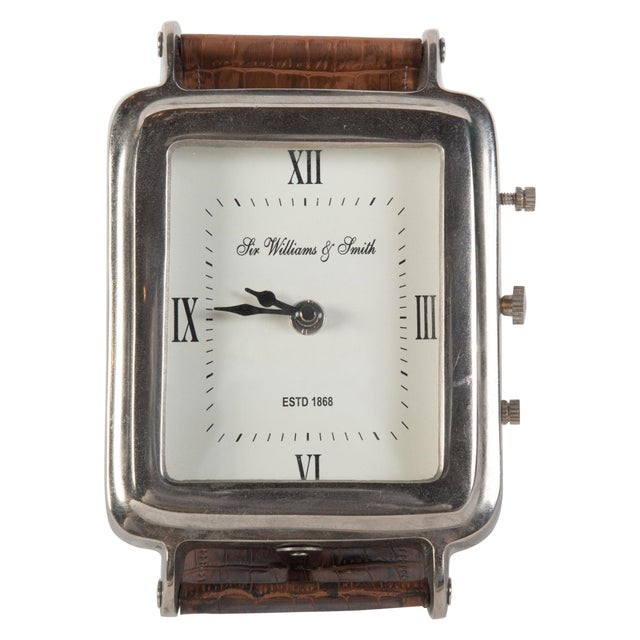 Vintage Store Display Wrist Watch Desk Clock | Chairish