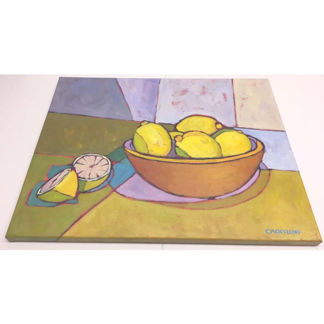 "Fascinating Lemons" Original Fauvist Oil Painting by Catherine ...