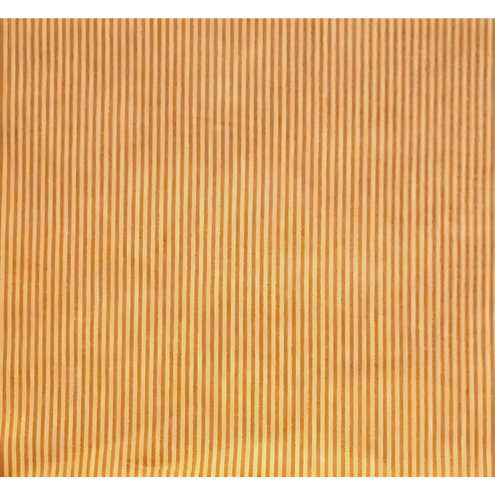 Rose Tarlow "Alford" Ochre Cotton Ticking Stripe- 7.5 Yards | Chairish