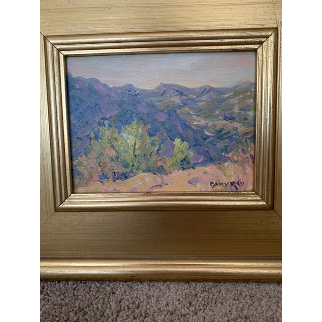 Signed Gary Ray Landscape Oil Painting With Gold Frame, California's ...