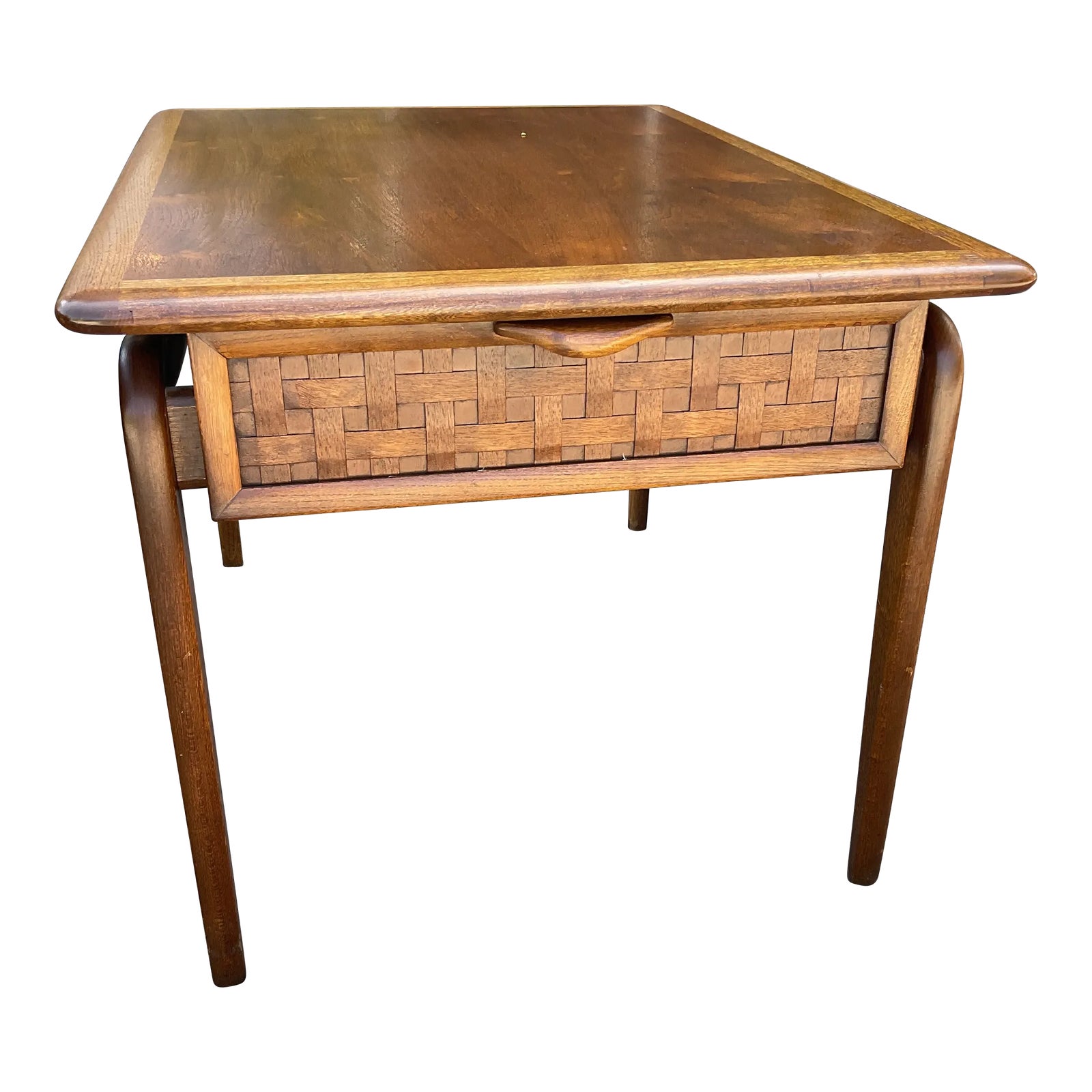 Mid Century Modern Side Table | Chairish