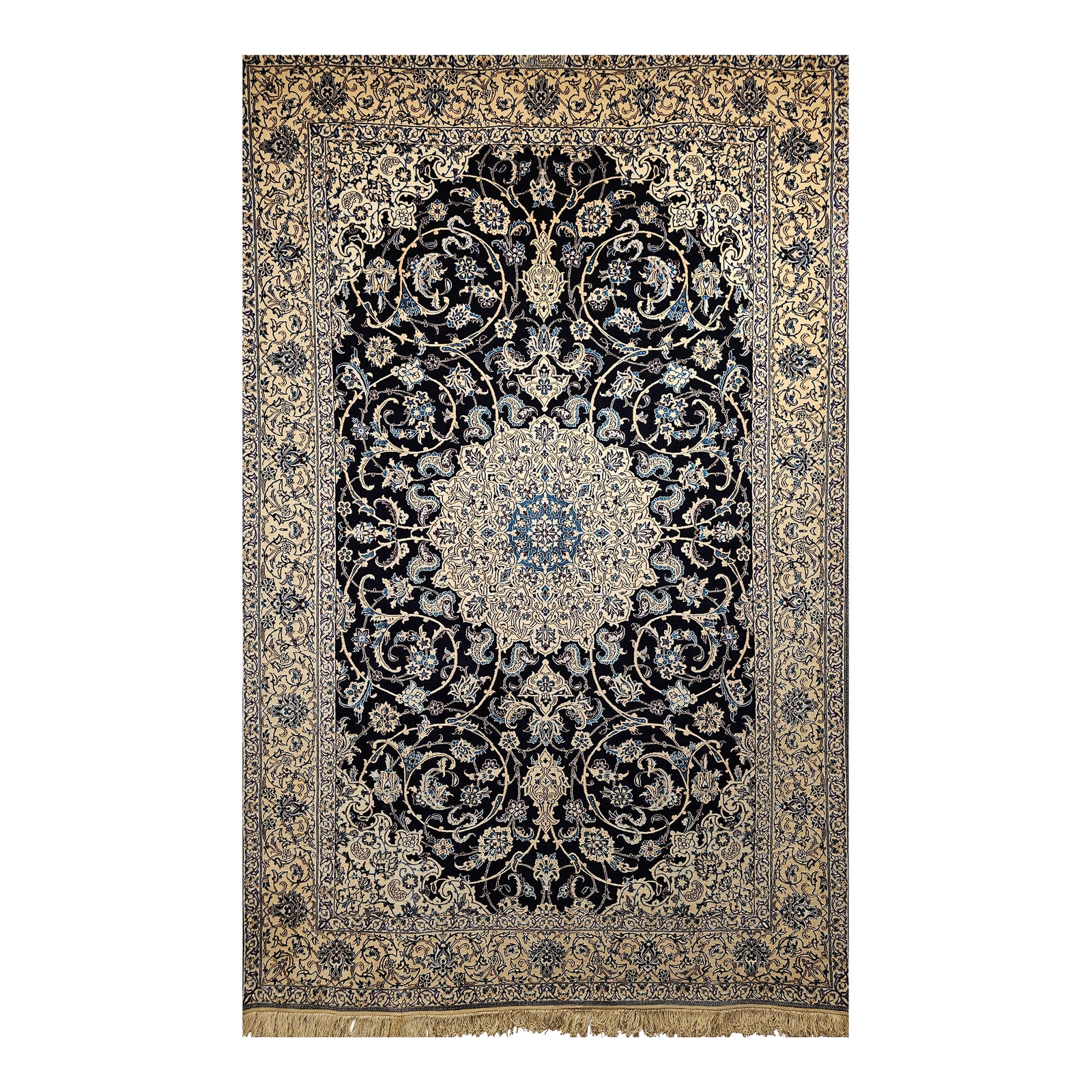 Late 20th Century Nain Habibian Rug | Chairish