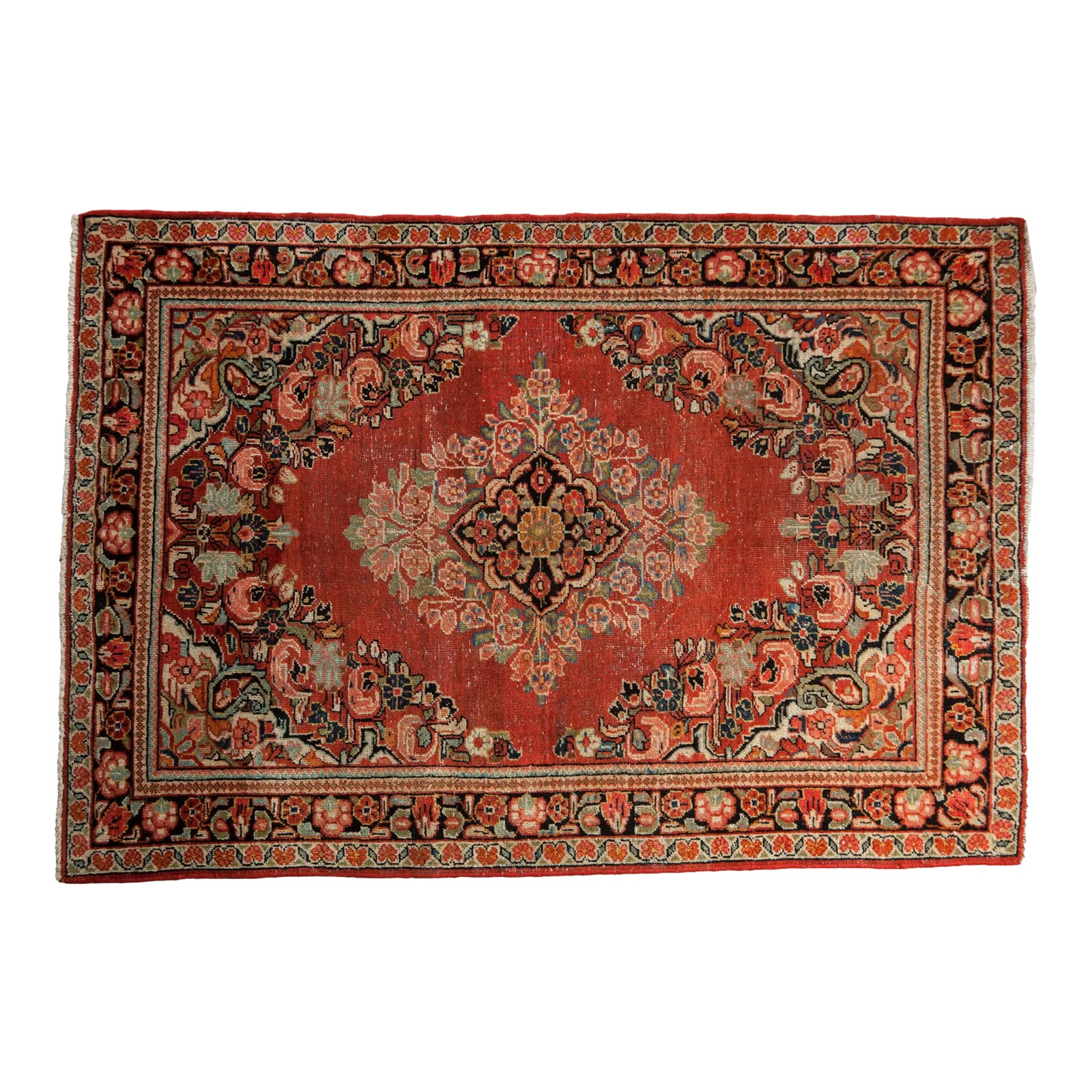 Vintage Arak Rug - 4'4" X 6'6" | Chairish