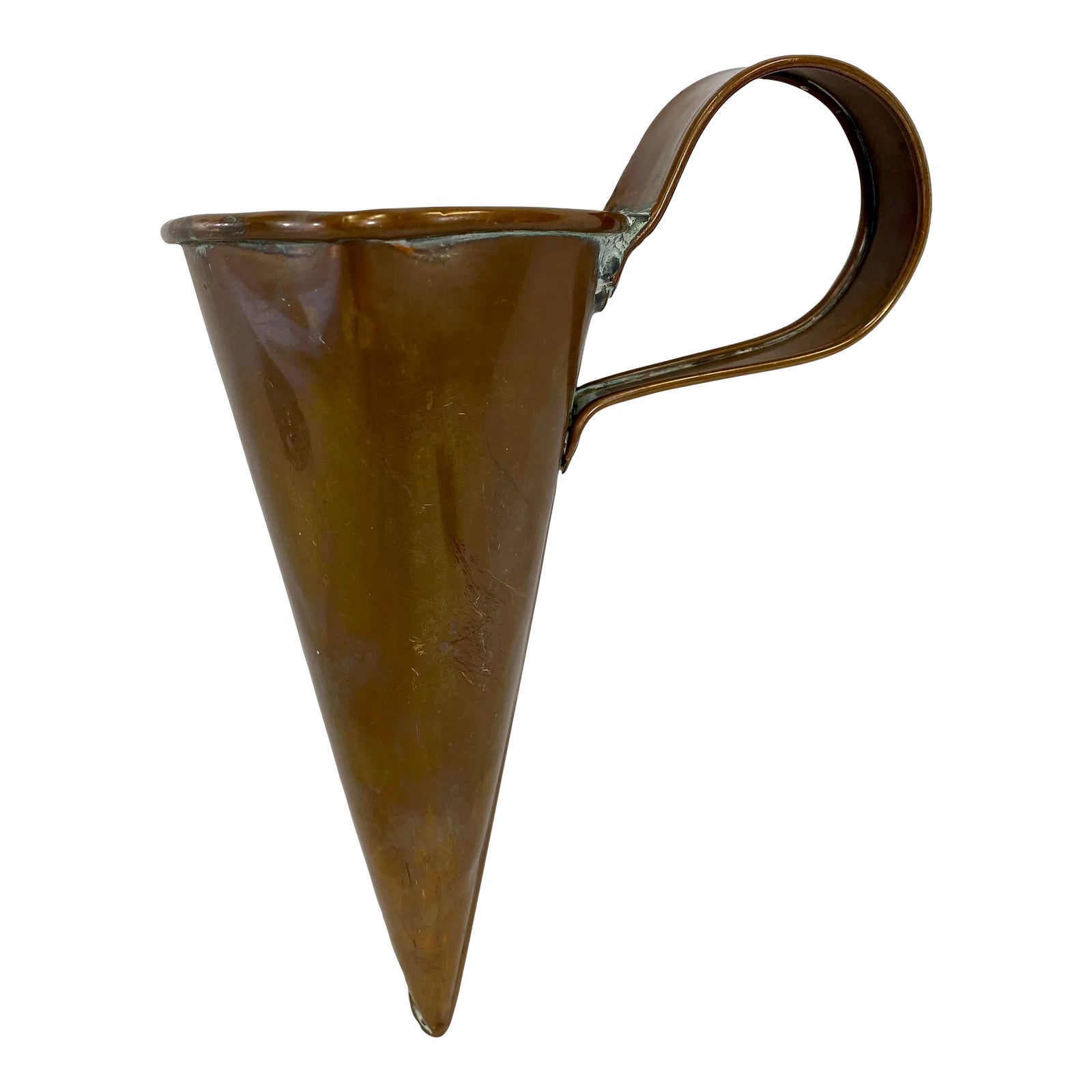 Antique English Copper Ale & Wine Warmer - Circa 19th Century | Chairish