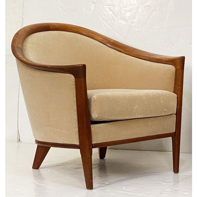 Swedish Teak Club or Lounge Chairs by Bertil Fridhagen - Two Available | Chairish