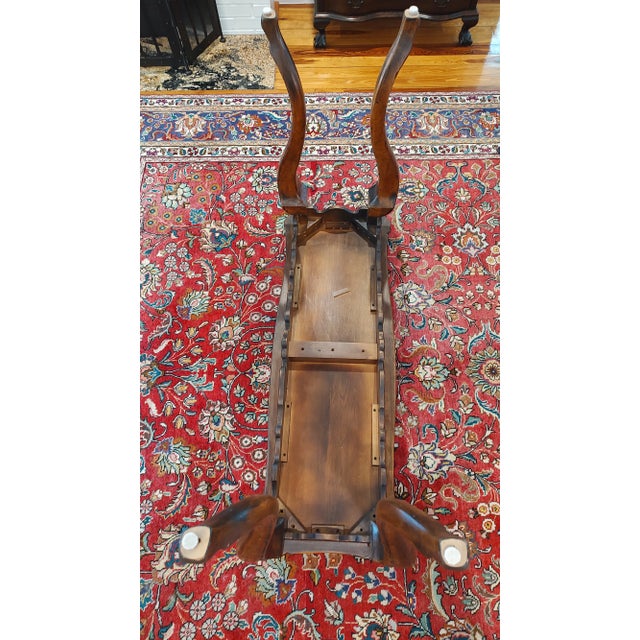 Late 20th Century French Country Sofa Console Table | Chairish