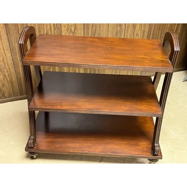 Ethan Allen "British Classics" Collection Three Tier Etagere Server ...