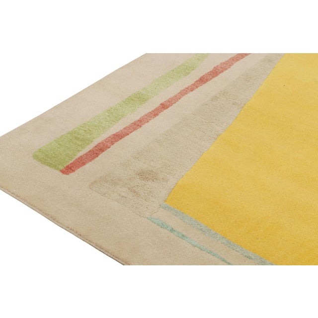 Rug & Kilim’s Mid Century Modern Style Rug in Polychromatic Patterns on ...