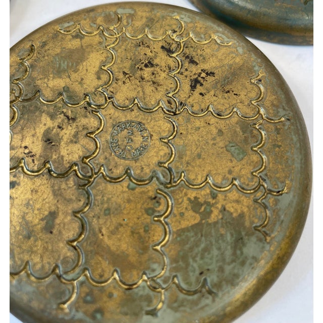 Vintage Italian Coasters - Set of 5 | Chairish