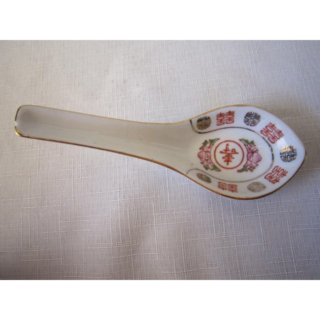 Japanese Porcelain Soup Spoons Set Of 6 Chairish