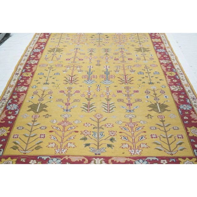 Contempoary Sumak Rug 6' x 9' | Chairish