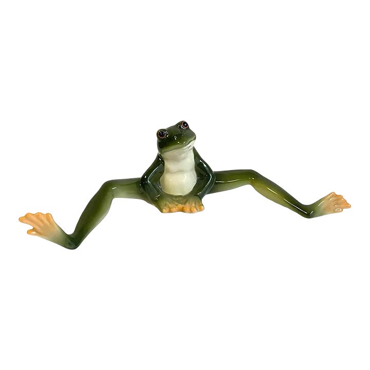 Franz Frog Porcelain Collection Sitting Amphibia Figurine Retired ...