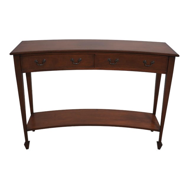 Crescent console table store