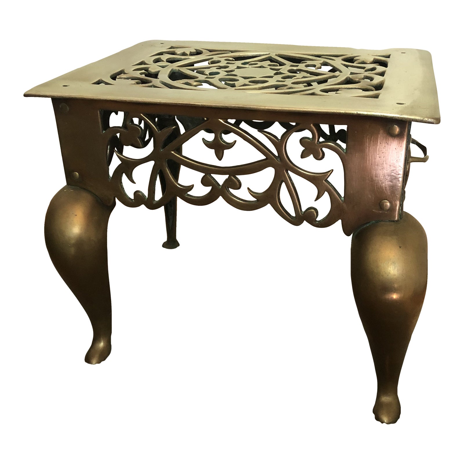 George III Brass Footman, Circa 1800 | Chairish