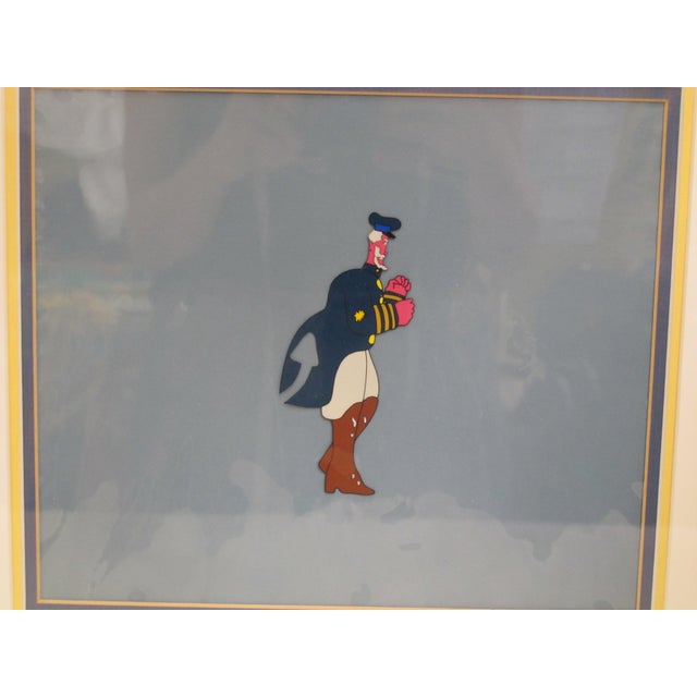 The Beatles Framed 1968 Yellow Submarine Old Fred Animation Cel | Chairish