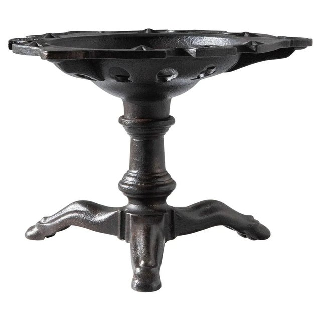 19th Century French Cast Iron Brazier | Chairish