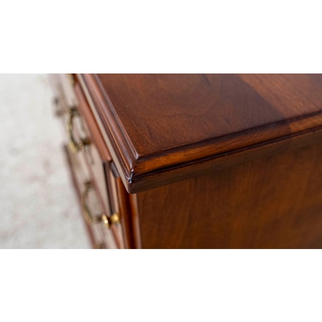 Henkel Harris Cherry 4 Drawer Bachelors Chest | Chairish