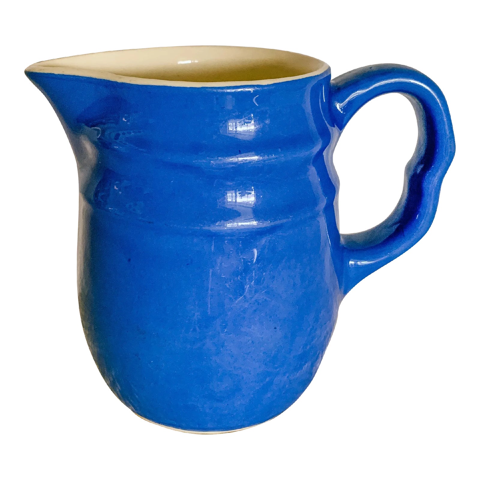 1950s Oxford Pottery Stoneware Creamer Pitcher | Chairish