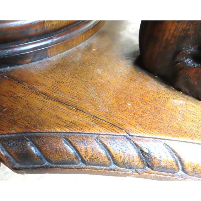 Antique Victorian R. J. Horner Dining Table & Chairs | Chairish