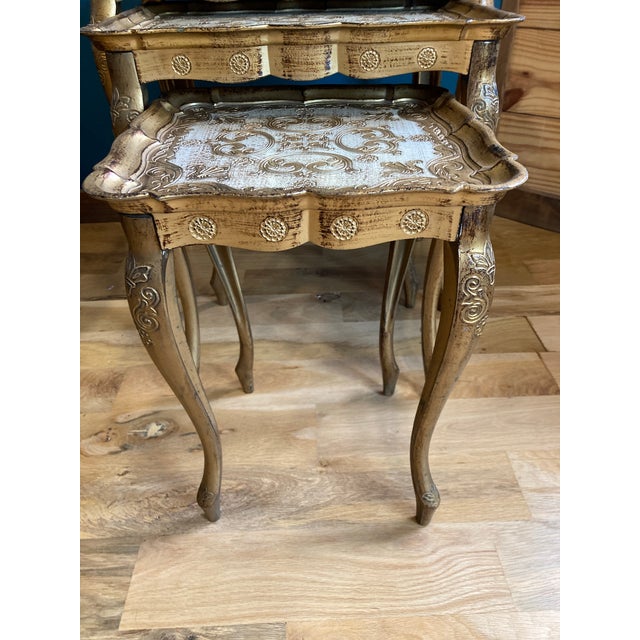 1950s Vintage Italian Nesting Tables, Set of 3 | Chairish