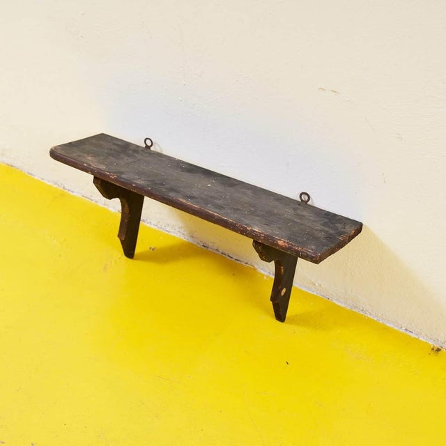 Vintage Shelf in Wood | Chairish