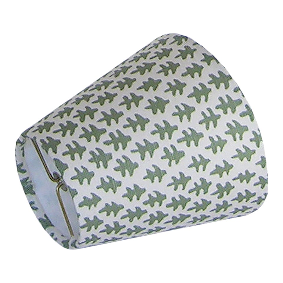 Fern Green Sconce or Chandelier Shade | Chairish