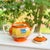 1920s Art Deco Picasso Melon Athens-Shaped Teapot by Clarice Cliff ...