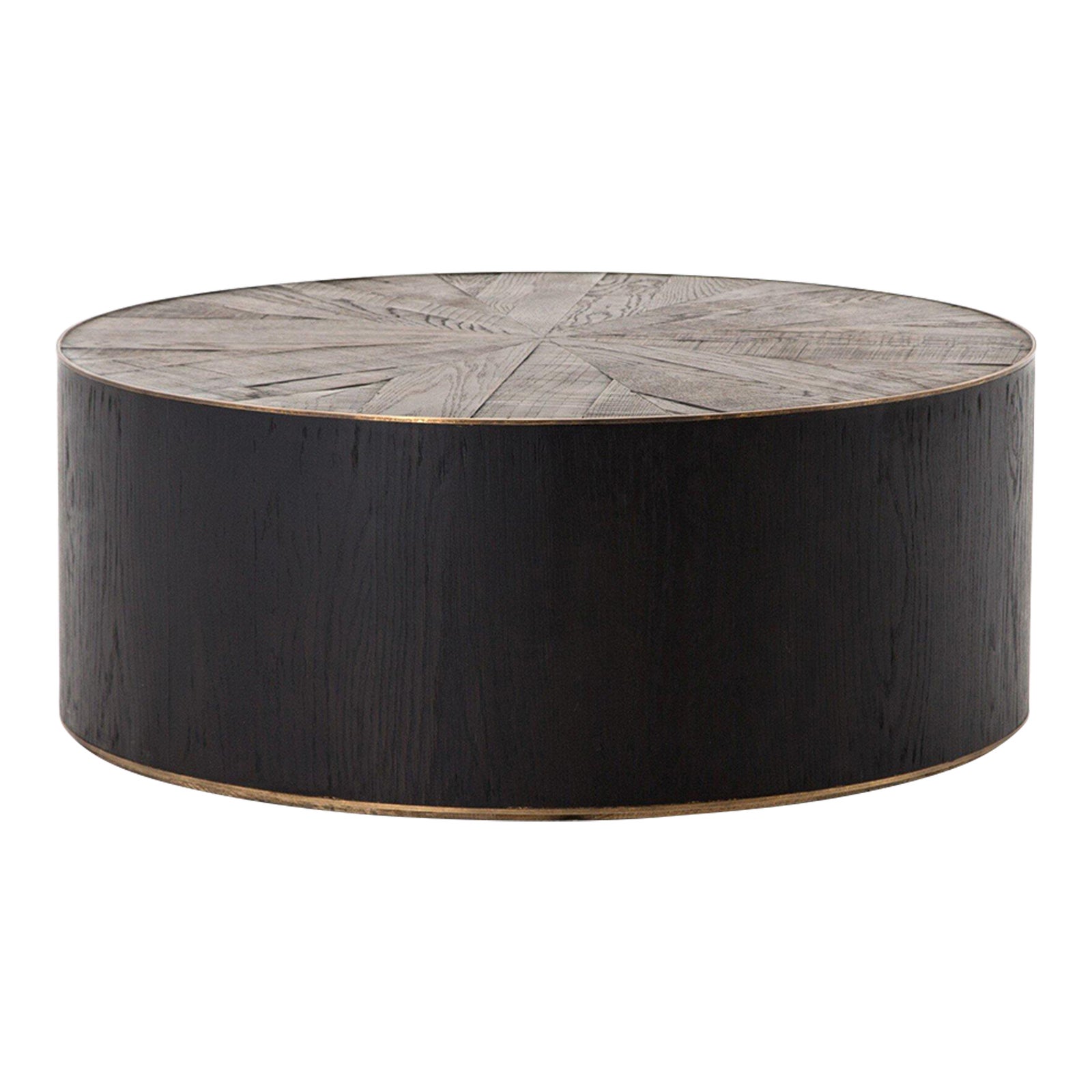 Four Hands Perry Coffee Table - Light Ebony | Chairish