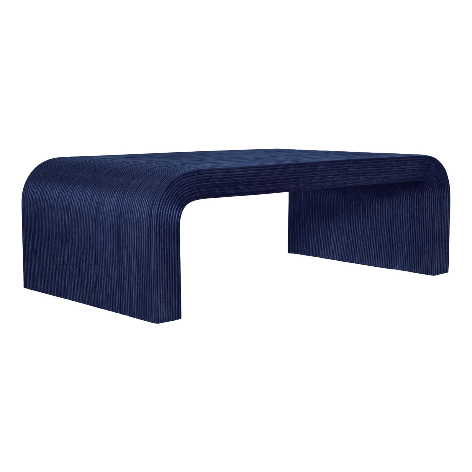 Bahia Coffee Table, Navy Blue | Chairish