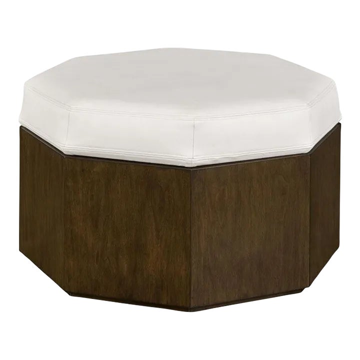 Woodbridge Furniture Jewel Bunching Ottoman, Mink Finish | Chairish
